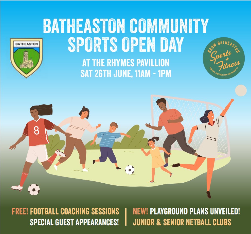 Community Sports Open Day on Saturday | Batheaston Parish Council