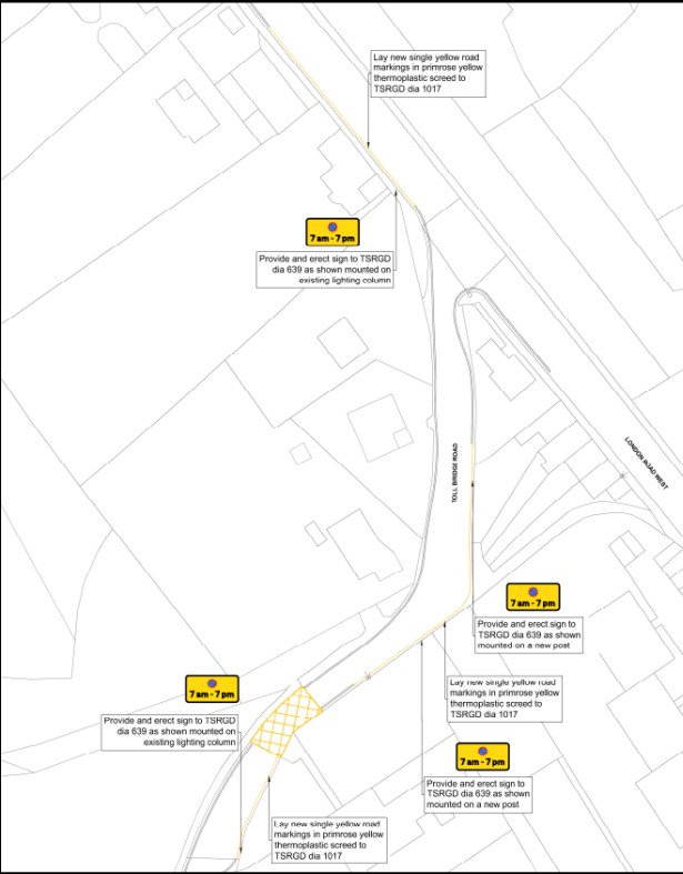 Temporary traffic measures around the Toll Bridge | Batheaston Parish ...
